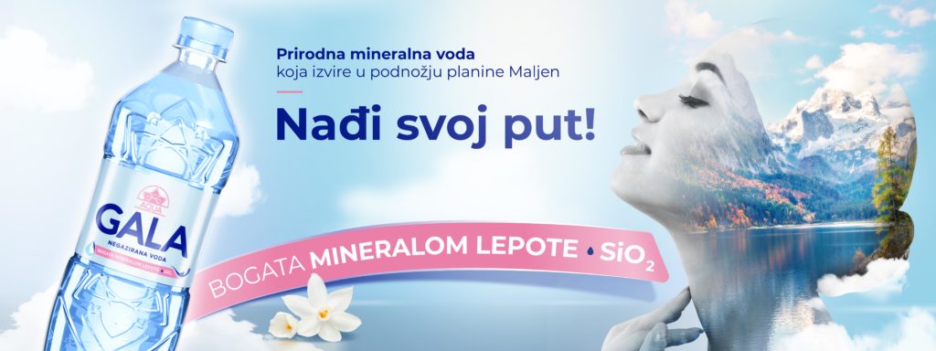Aqua Gala – voda sa mineralom lepote - JollyWoman